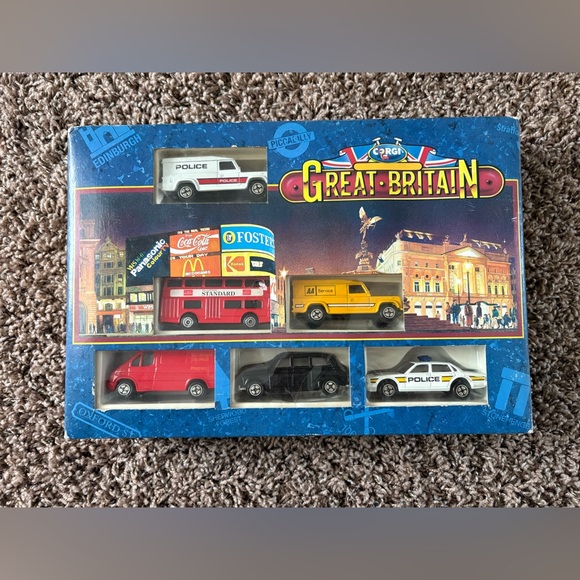 Corgi | Toys | Vintage Vtg Corgi Car Set Great Britain Piccadilly ...